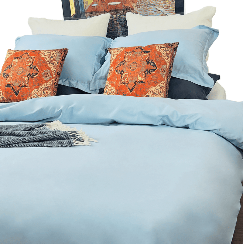 3-Sided Zipper Duvet Cover Set with Shams – Beddley - beddley.com